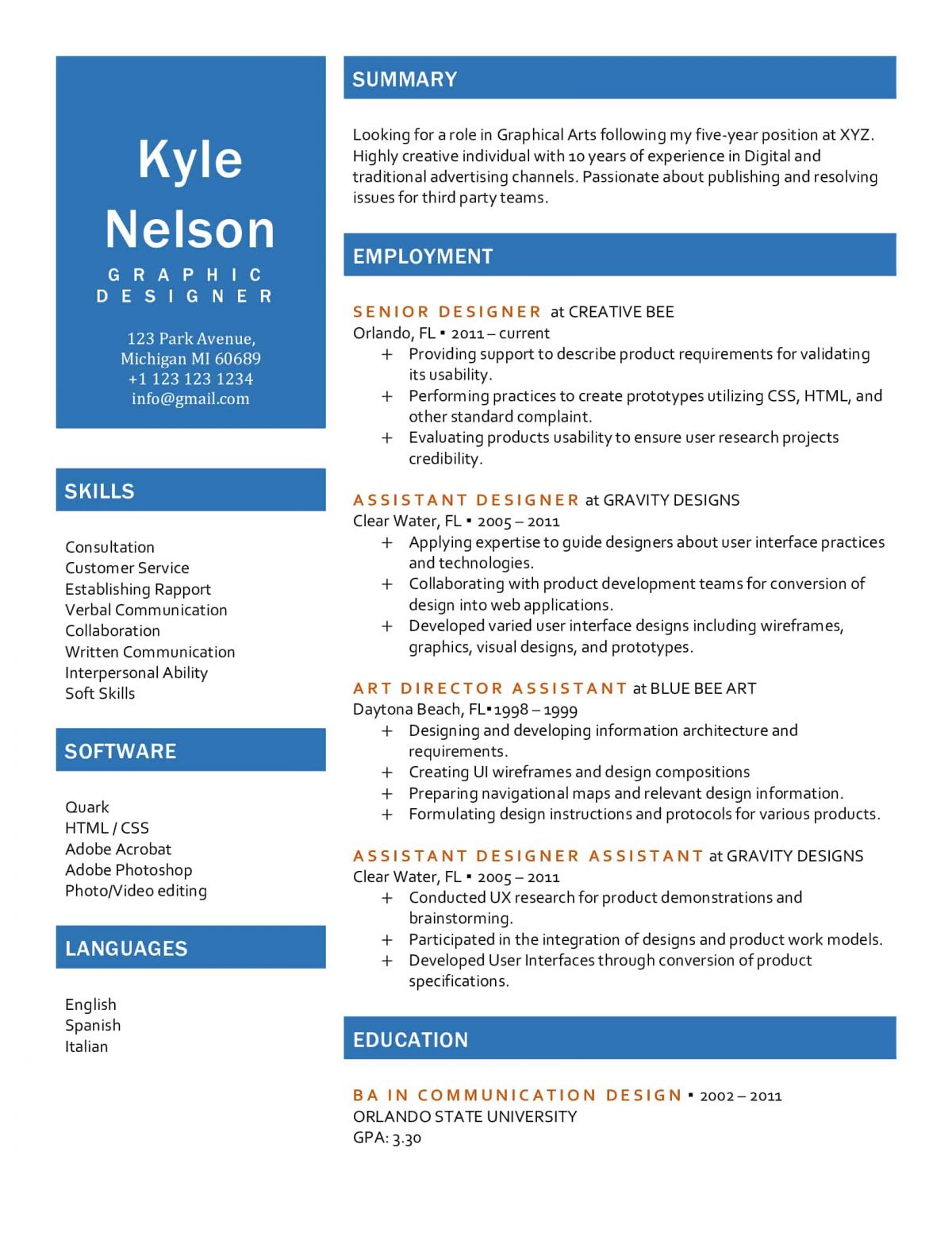 10 Modelos de Curriculum Vitae em Word (Download Grátis)