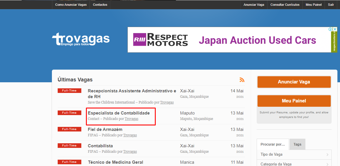 Como se candidatar a uma vaga de emprego no Trovagas? - Trovagas